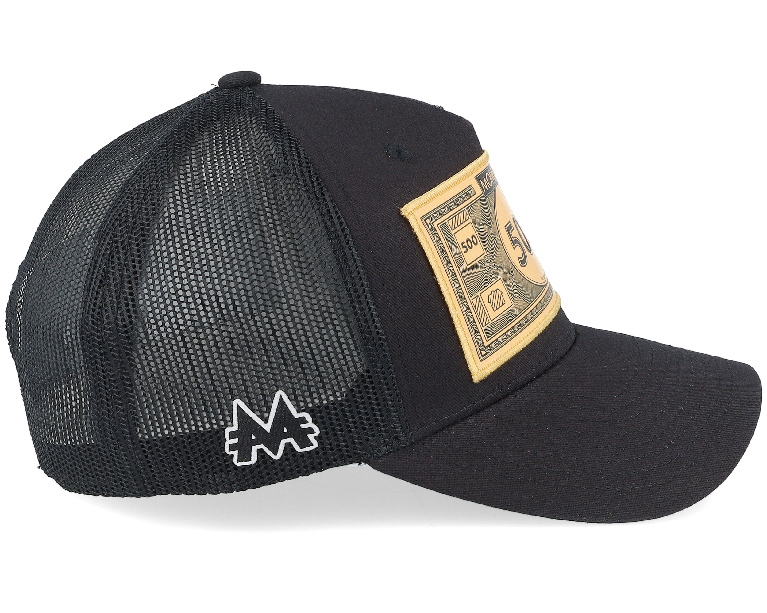 Monopoly Money Black Trucker - Monopoly cap | Hatstoreworld.com