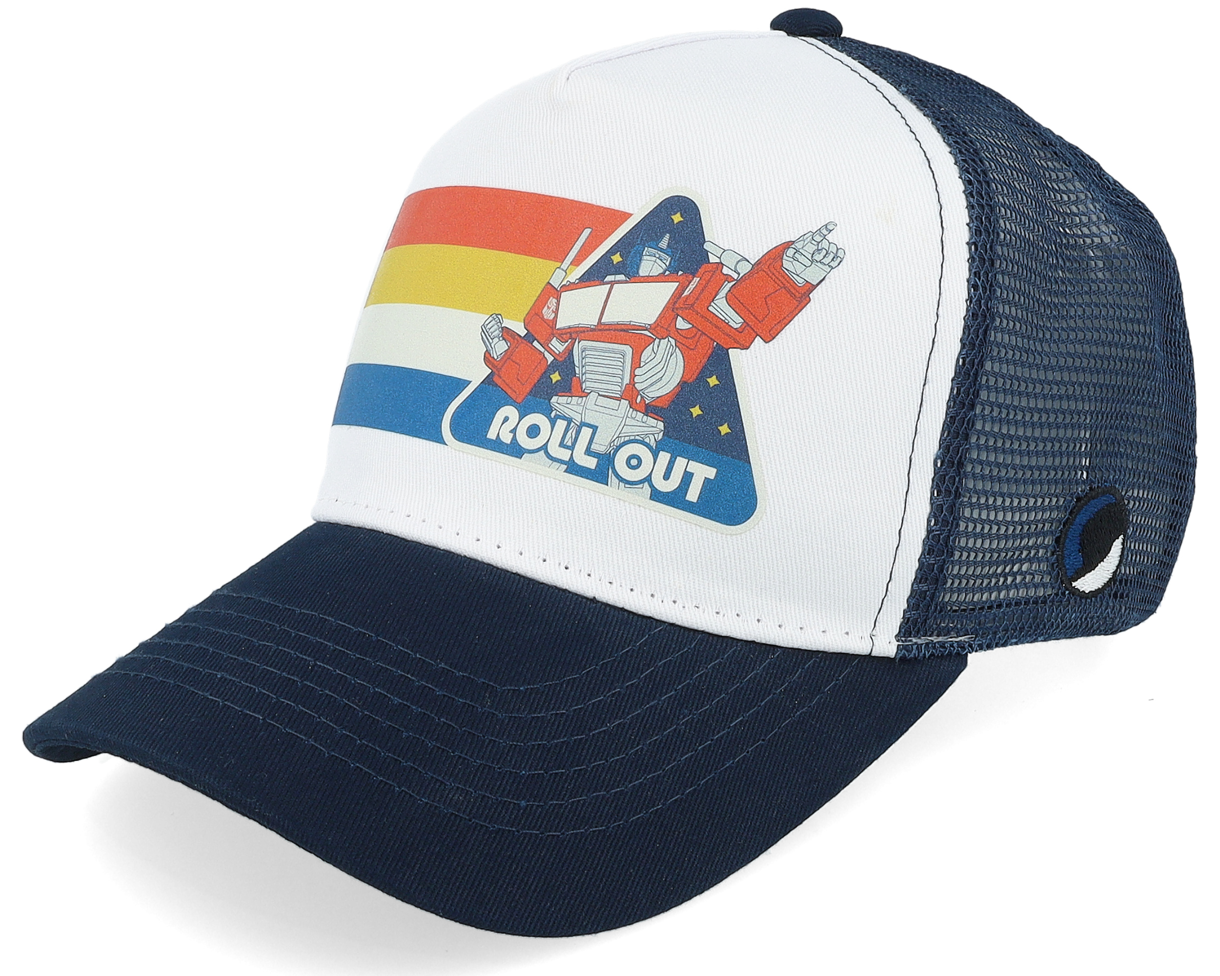 Kids Roll Out Navy/White Trucker | Hatstoreworld.com