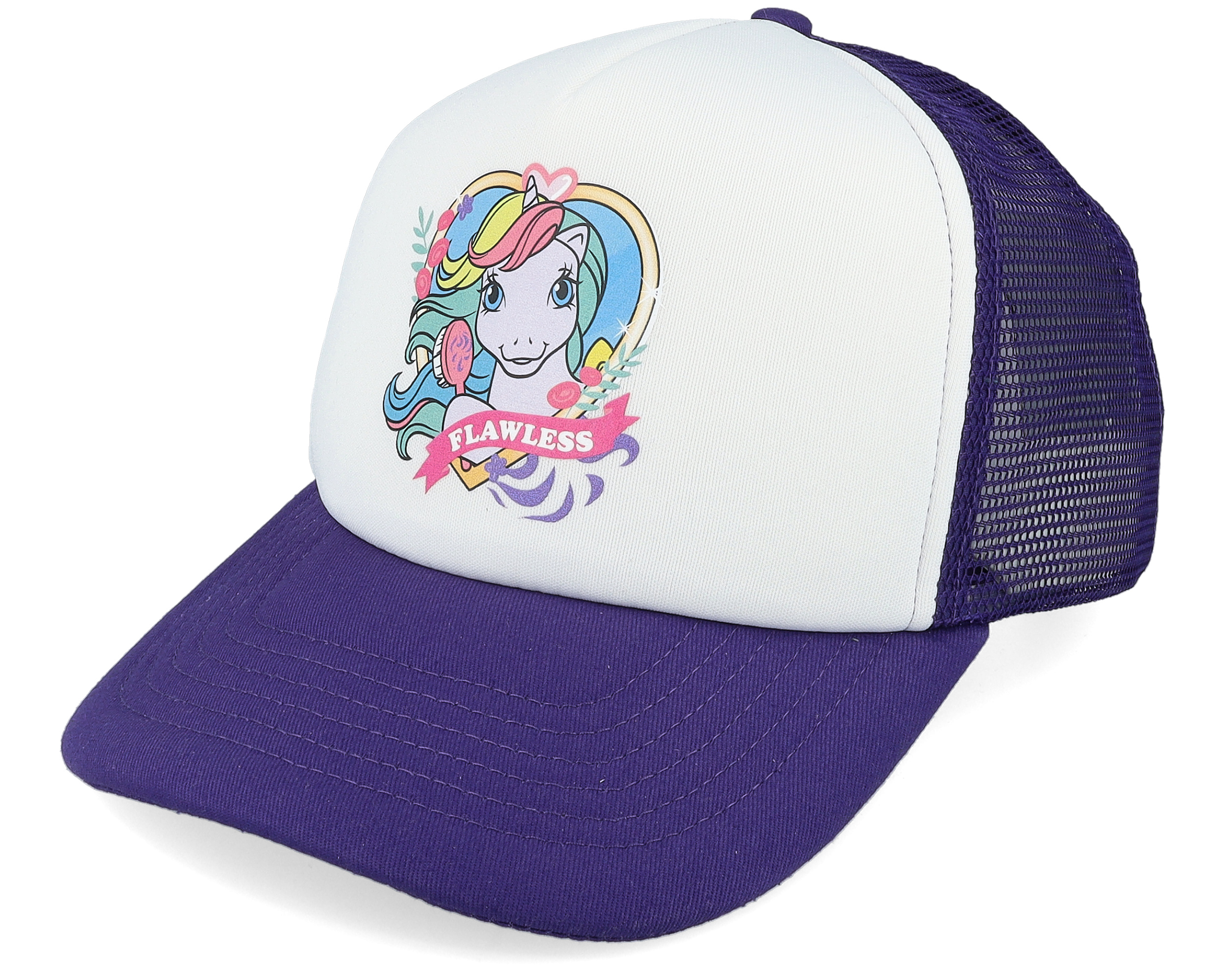 Pony Flawless Purple Foam Trucker | Hatstoreworld.com