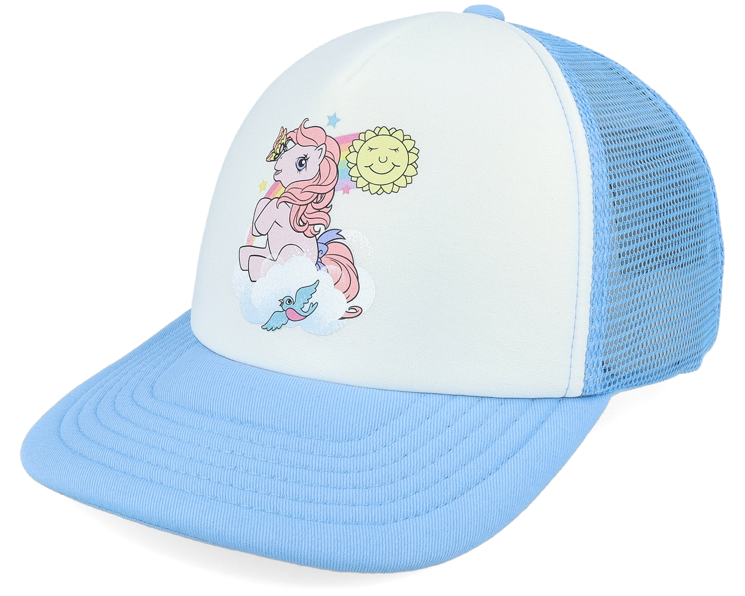 Kids Pony Sun Sky Blue Foam Trucker - My Little Pony | Hatstoreworld.com