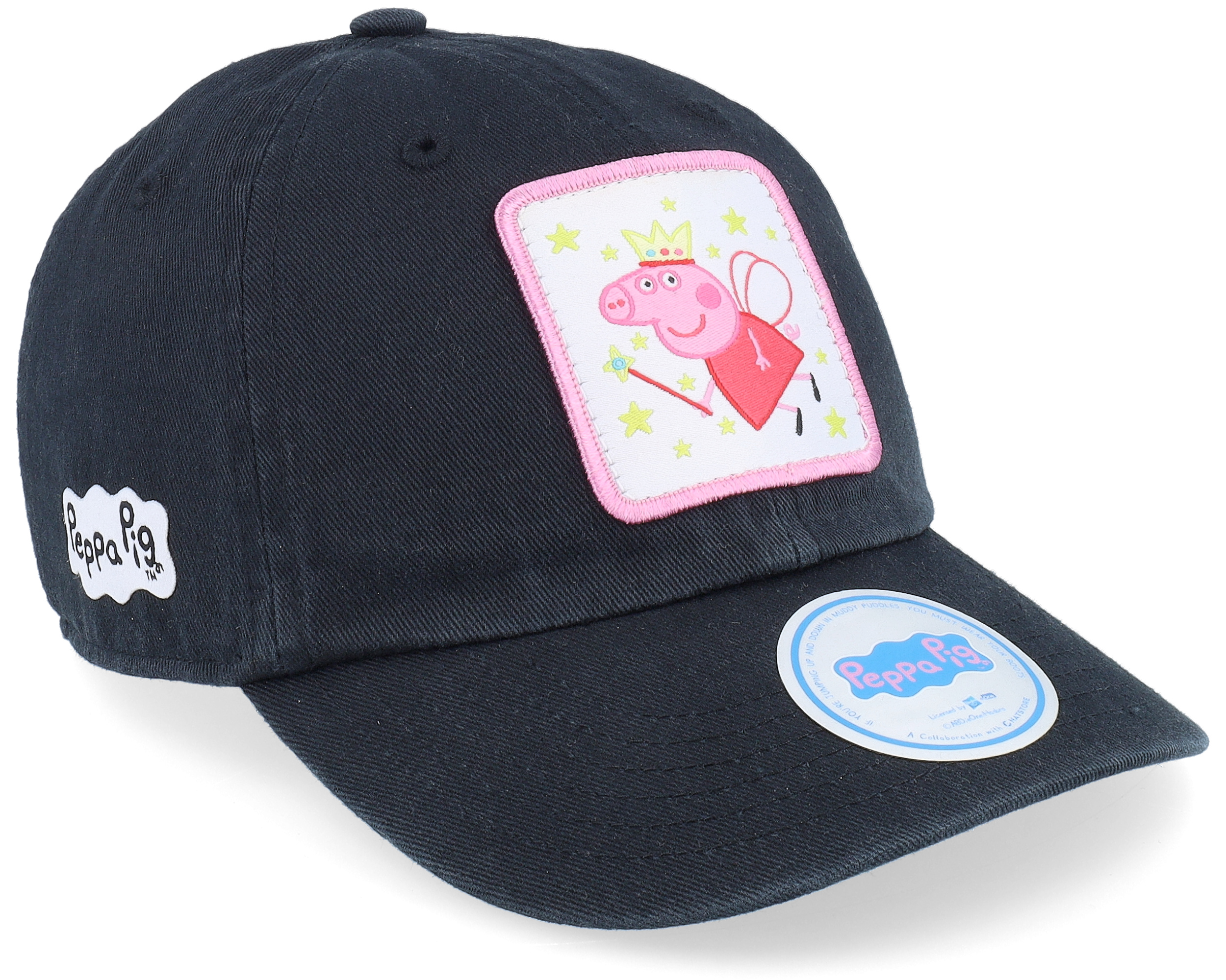 Kids Fairy Peppa Black Dad Cap Peppa Pig