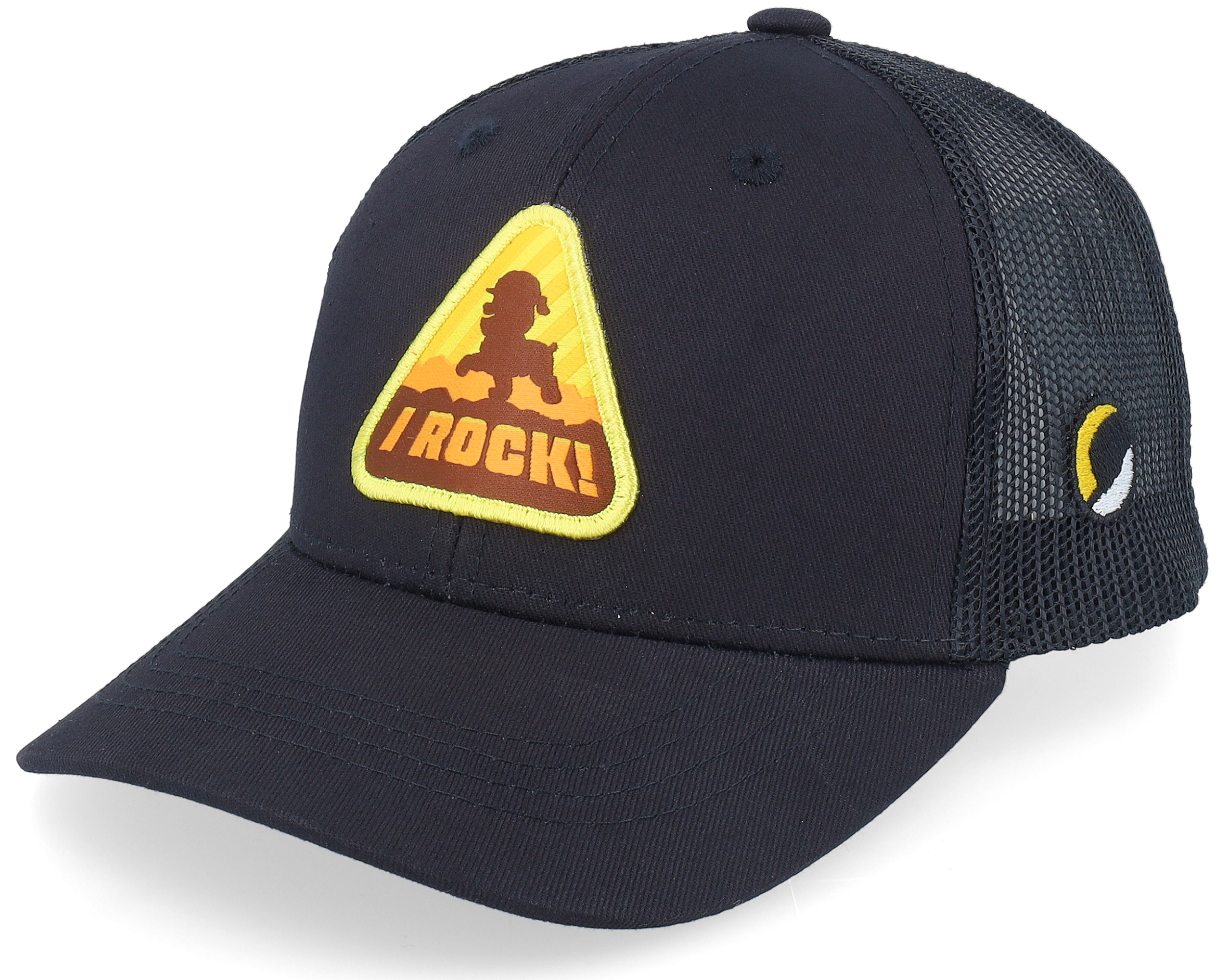 Kids Rubble I Rock Black Trucker | Hatstoreworld.com