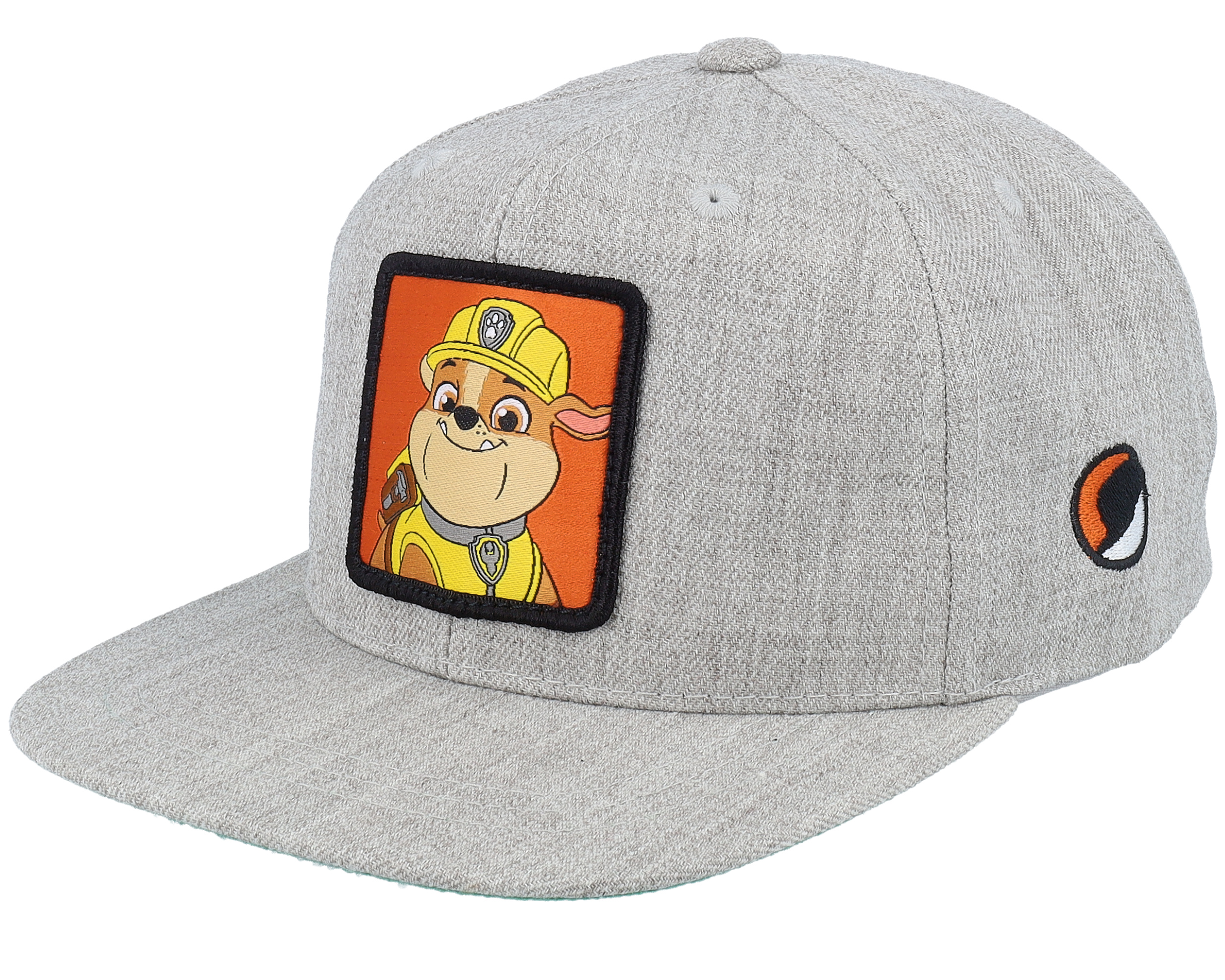 Kids Rubble Patch Heather Grey Snapback | Hatstoreworld.com