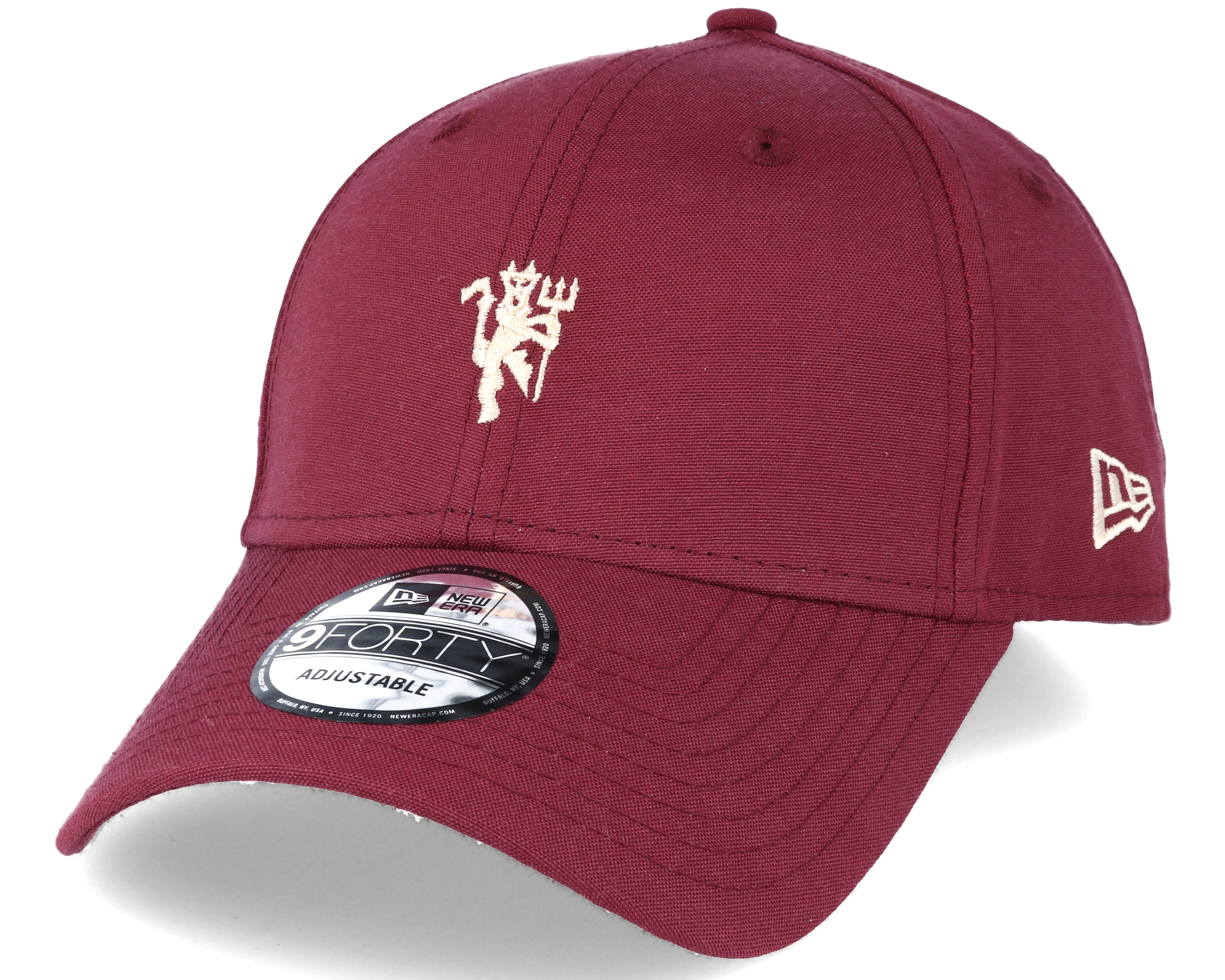 Manchester United 940 Maroon Adjustable - New Era หมวก | Hatstore.com